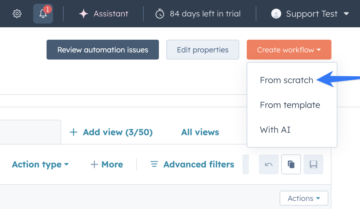 How to trigger LinkedIn Workflow?